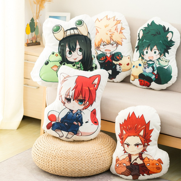 My Hero Academia Midoriya Izuku Bakugou Katsuki Todoroki Shoto plush ...
