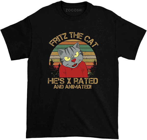Fritz The Cat He's X Rated and Animated Costume Tshirt | Wish