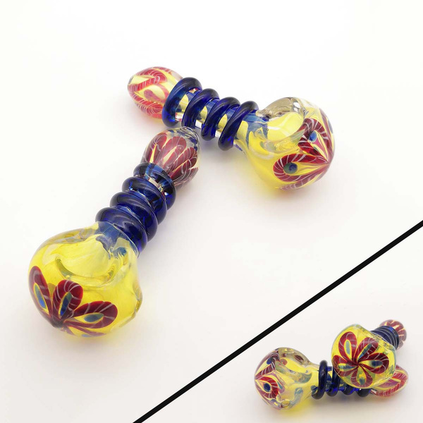 Newfangled Colorful Borosilicate Smoking pipe Glass pipe Tobacco pipe ...