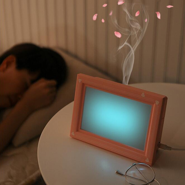 New Product Photo Frame Aroma Diffuser Desktop Humidifier With ...