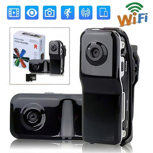 MD81S Mini Wifi Wireless Hidden Surveillance Camera HD Motion Detection ...