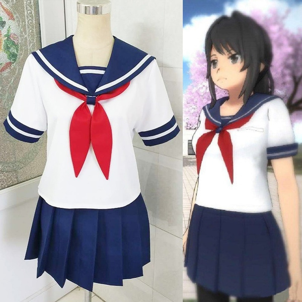 Game Yandere Simulator Cosplay Costume Ayano Aishi Uniforms Yandere ...