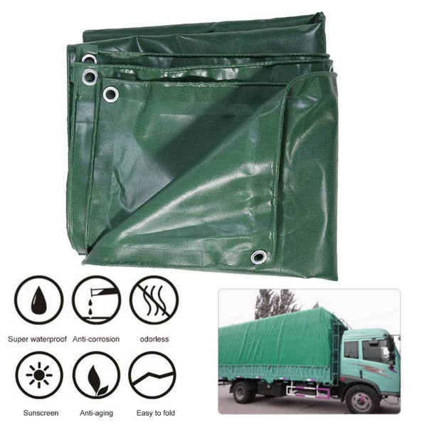Heavy Duty PVC Tarp Canopy Tent Shelter Reinforced UV Resistant Cover ...