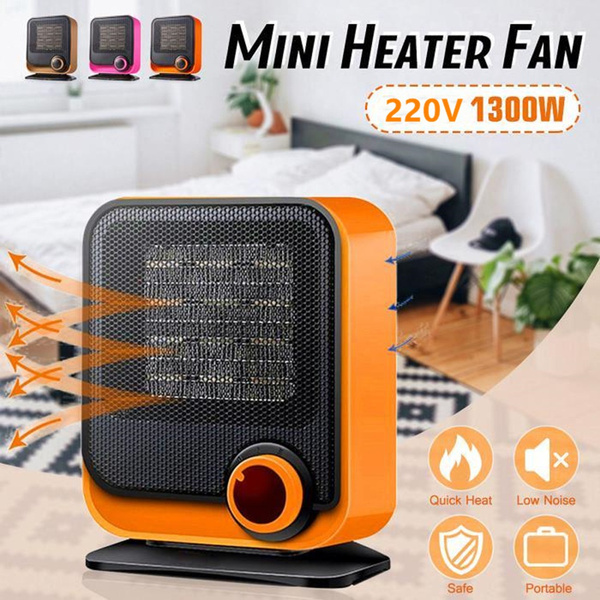 220V Portable Mini PTC Space Electric Handy Air Heater Warm Air Blower ...