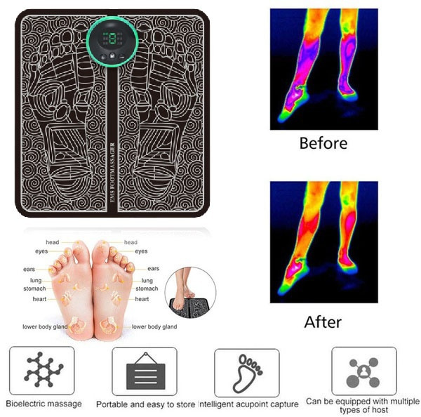 EMS Leg Reshaping Foot Massager | Wish