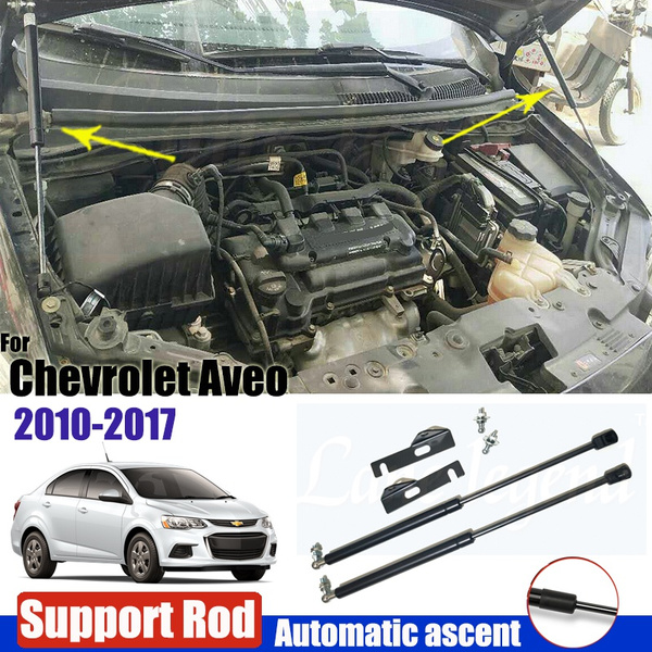 For Chevrolet AVEO 2010-2017 Front Hood Bonnet Modify Gas Struts Lift Support Shock Absorber ...