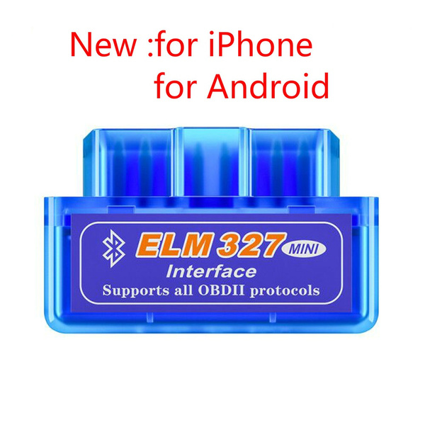 New 2011 for iPhone and Android Bluetooth Mini Elm327 obd2 scanner OBD ...