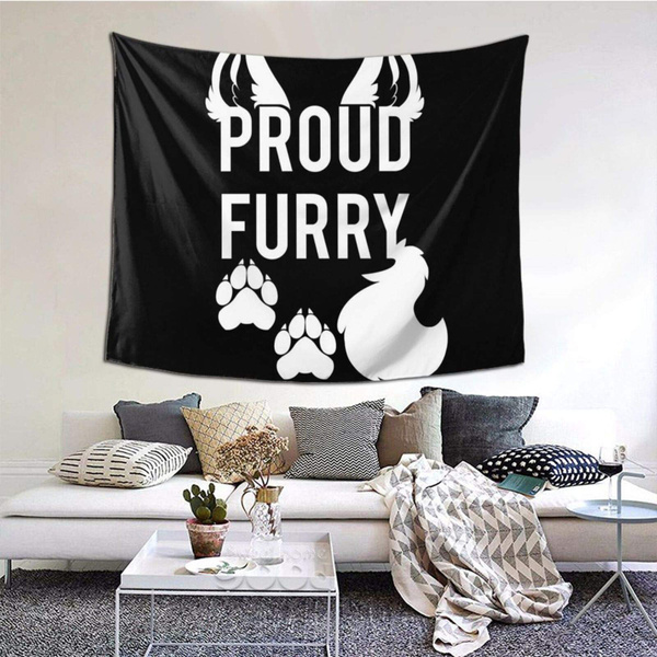 Proud Furry Living Room Home Art Decor Tapestry Bedroom Dorm Wall ...