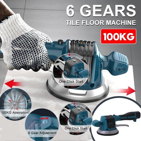 Portable Upgrade Tile Machine 100KG Super Strong Adsorption Tile tool 6 ...