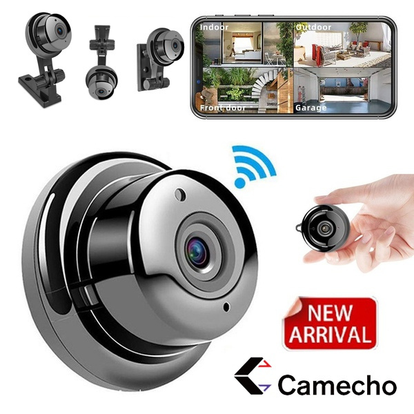 Wireless Mini Wifi Camera Rechargeable Battery IP Camera Human Body Detection Alarm IR Night ...