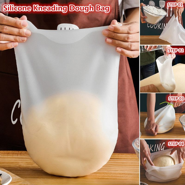 Silicone Kneading Dough Bag Flour Mixer Bag for Bread Pastry Pizza | Wish