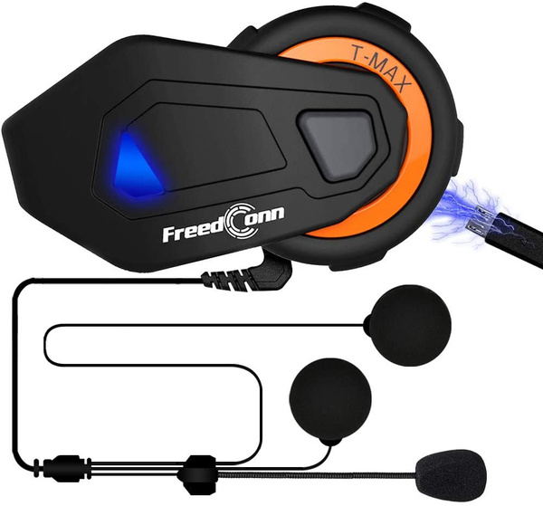 Motorcycle Bluetooth Headset 6 Riders 1000M Helmet Communication ...