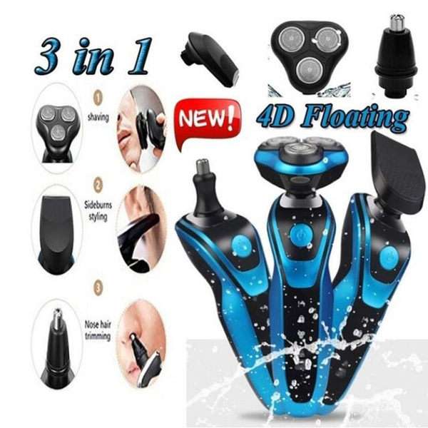 2021 NEW Shavers for Men Latest 3 In 1 Trimmer Set Floating Shaver ...