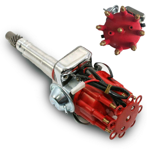 For Chevy 350 454 Sbc Bbc Aluminum Electronic Distributor Coil Premium ...