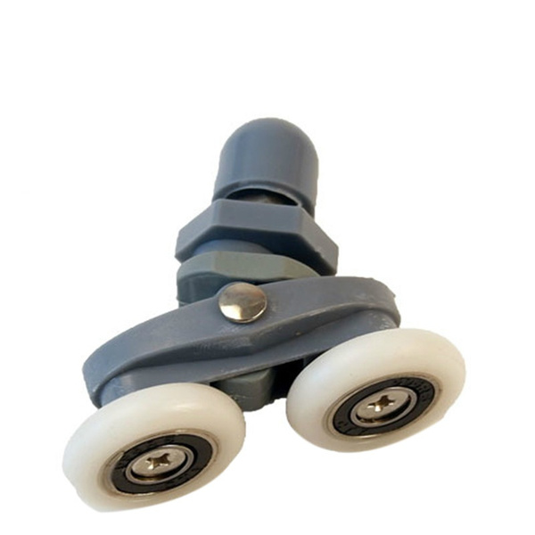 Double Wheels for Shower Rooms Sliding Door Rollers Bath Cabins Runners ...