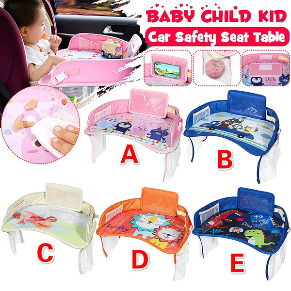 Car Baby Seat Table Portable Multifunctional Portable Cartoon Baby ...