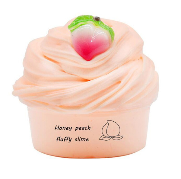 Fruit Cherry Slime Cotton Mud Slime Ramen Mud Slime Stretchy And Non ...