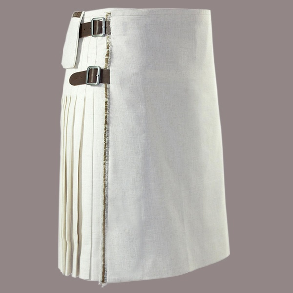 New Stylish Scottish Traditional Fashion Kilt White Christmas Kilts For ...