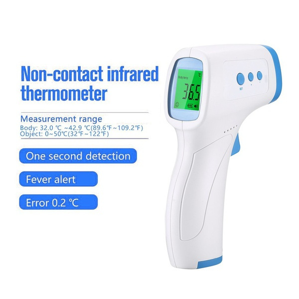 2021 New Laser Forehead Gun Tool Non-contact Infrared Forehead Forehead ...