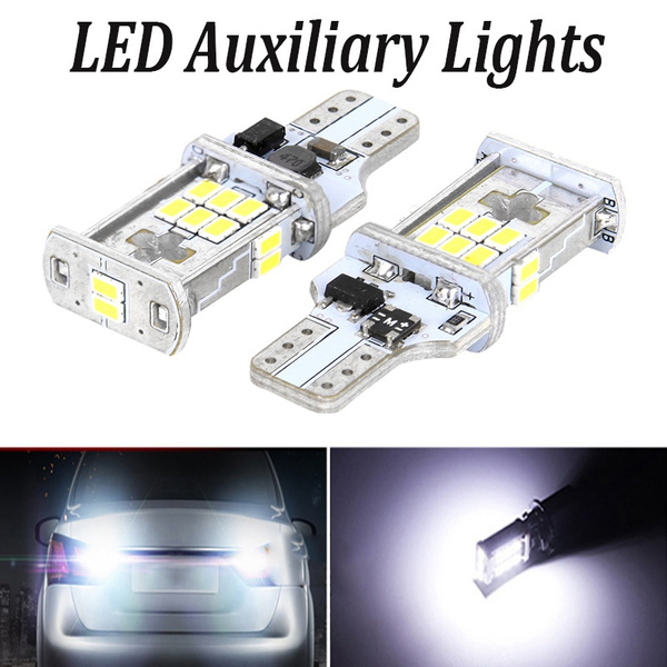 Led Reversing Bulb W16W Bright Decoding Modified Universal T15 ...