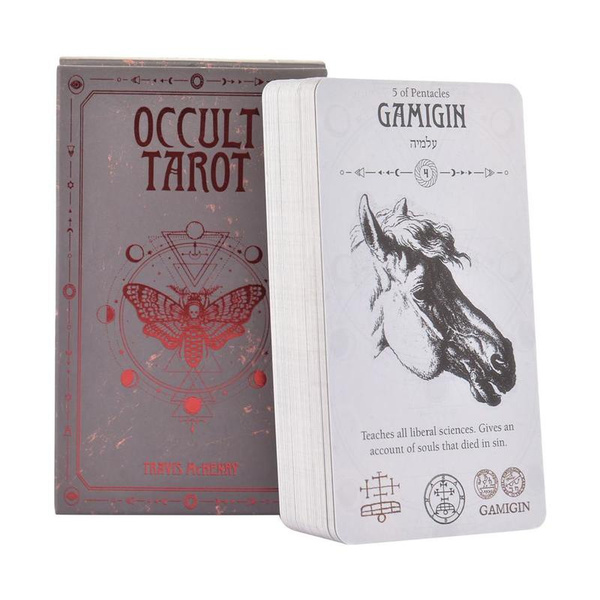 Occult Tarot 78 Divination Cards Set Deck Oracle Card Family Party ...