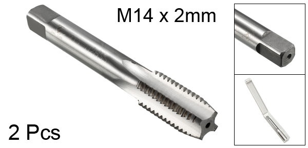 Metric Tap M14 x 2mm Pitch H2 Right Hand Thread Plug HSS for Threading ...