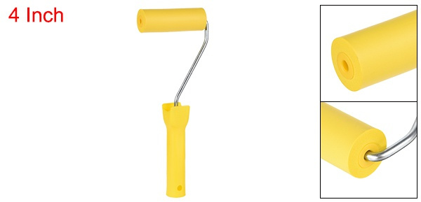 Nitrile Rubber Paint Roller Brush 4 Inch 10cm for Household Wall ...