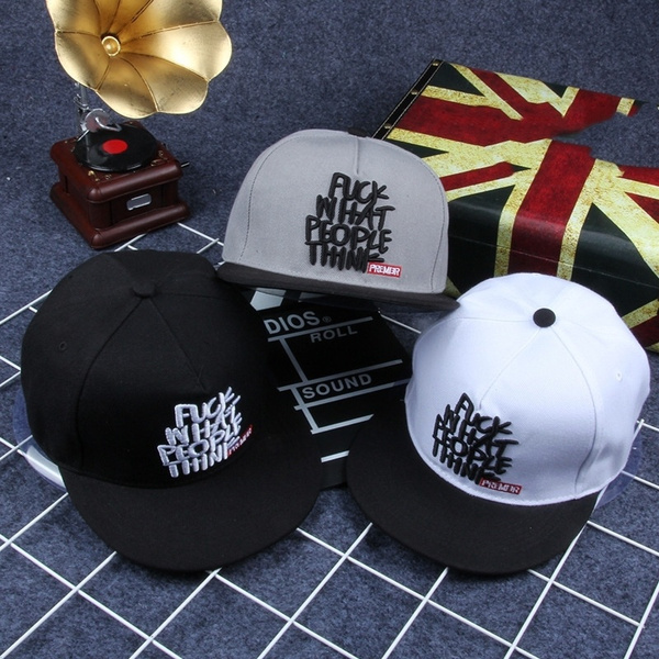 New horizontal hip hop hat male and female couple baseball hat street ...