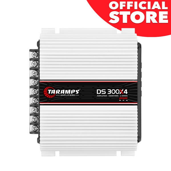 Taramps DS 300X4 Player 300W 2 Ohm Amplifier - 4 Channel 75W Each | Wish