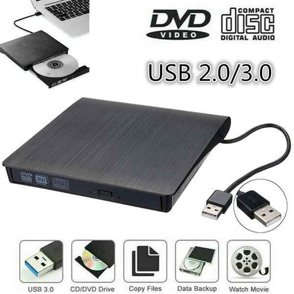 1Pcs Slim Portable External USB 2.0/3.0 CD DVD Drive 4K 3D Player ... 1Pcs Slim Portable External USB 2.0/3.0 CD DVD Drive 4K 3D Player ...