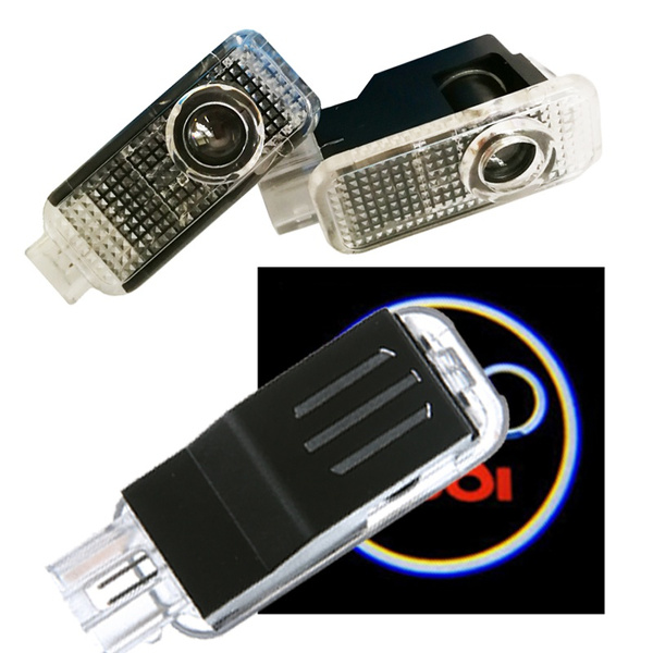 2Pcs Car Logo LED Light for Door 5W Auto Welcome Lights Laser Project ...