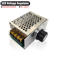 AC 220V 2000/4000W SCR High Power Voltage Regulator Speed Control ...