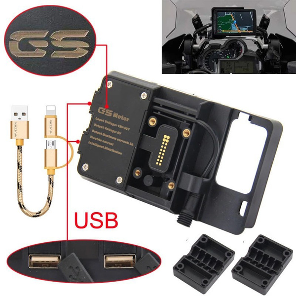 For BMW R1200GS Mobile Phone Navigation Bracket ADV F700 800GS CRF1000L ...