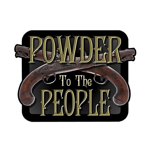 Black Powder To The People Decal Sticker Muzzleloader Gun Rifle 2149 ...