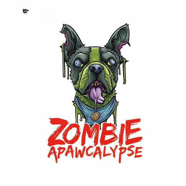 13cm x 8.8cm for Zombie Dog DIY Motorcycle Stickers Vinyl Car Wrap ...