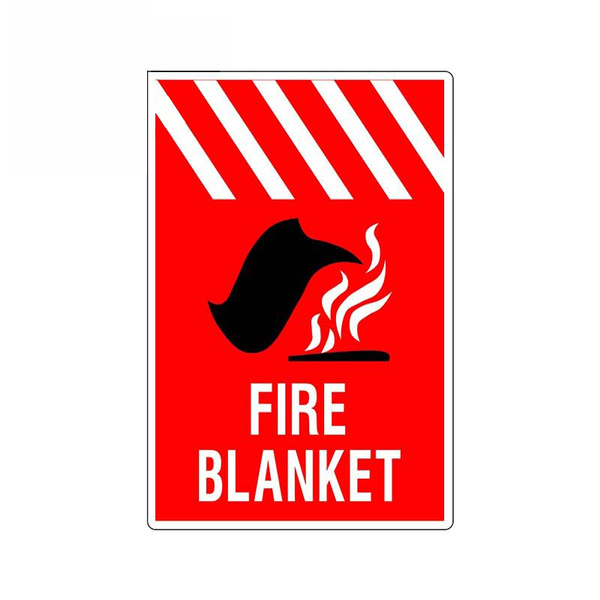13cm x 8.7cm for FIRE BLANKET SYMBOL Car Stickers and Decals Vinyl Car ...