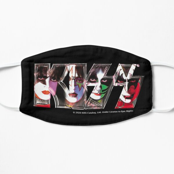 Kiss Band Logo - All Members Faces Mask hiw Cute Cartoon Face Mask ...