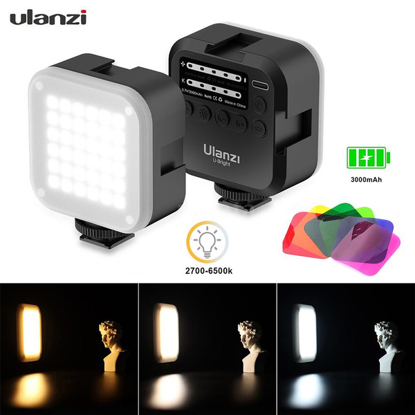 Ulanzi U-Bright Pocket Rechargeable LED Video Light Photography Fill ...