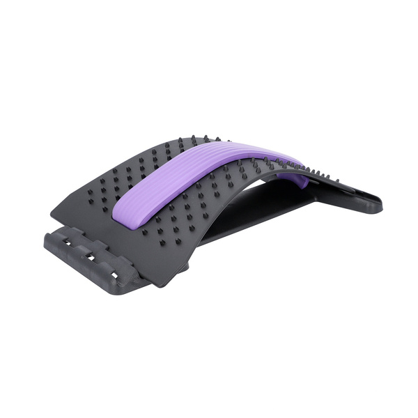 Black Purple Adjustable Magic Back Stretcher Magic Support Multi Level ...