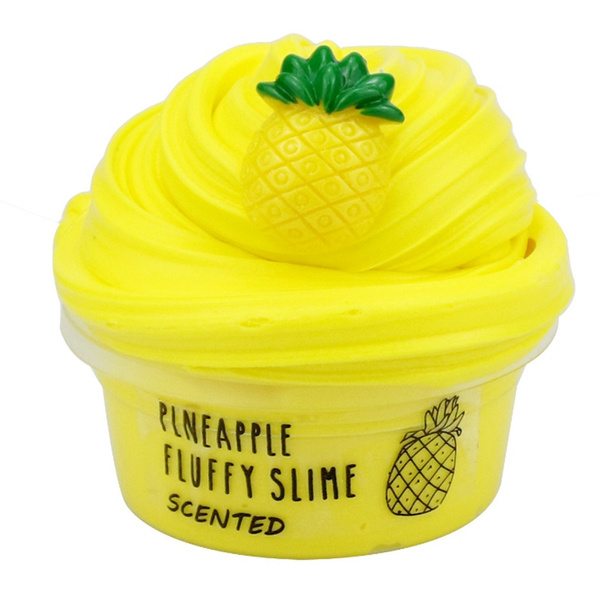 1Pcs Slime Mud Fruit Slime Cotton Mud Puff Mud Charm Slime Super Soft ...