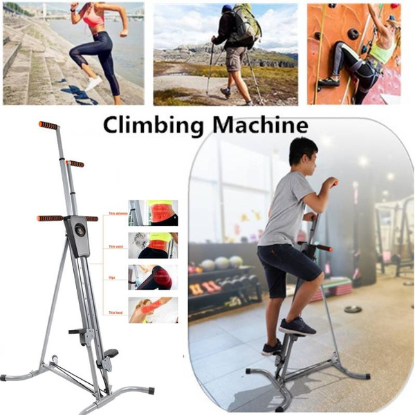 Stair Climber Exercise Machine Stepper Workout Folding Storage Fitness ...