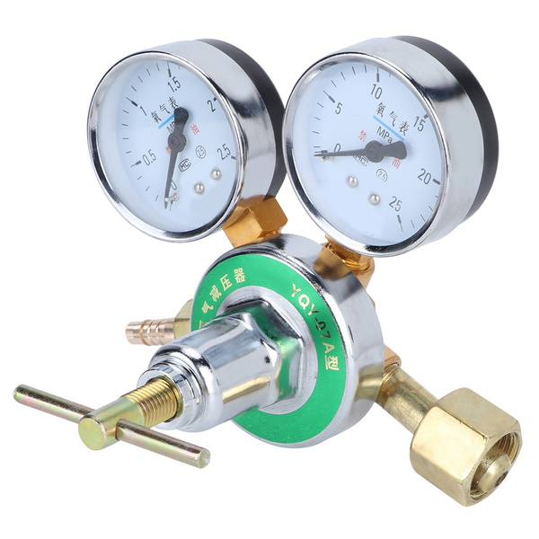 Oxygen Gauge Brass Corrosion-resistant Oxygen Pressure Reducer for ...
