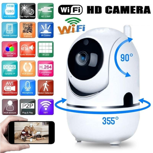 720P/1080P Intelligent Tracking Home Security Camera HD Wifi PTZ Camera ...
