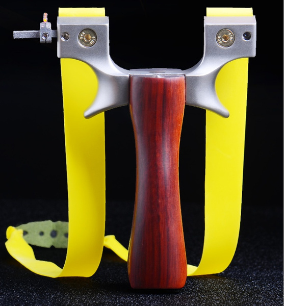 Recurve Handle Slingshot Catapult Hunting Slingbow Archery Rubber Band ...