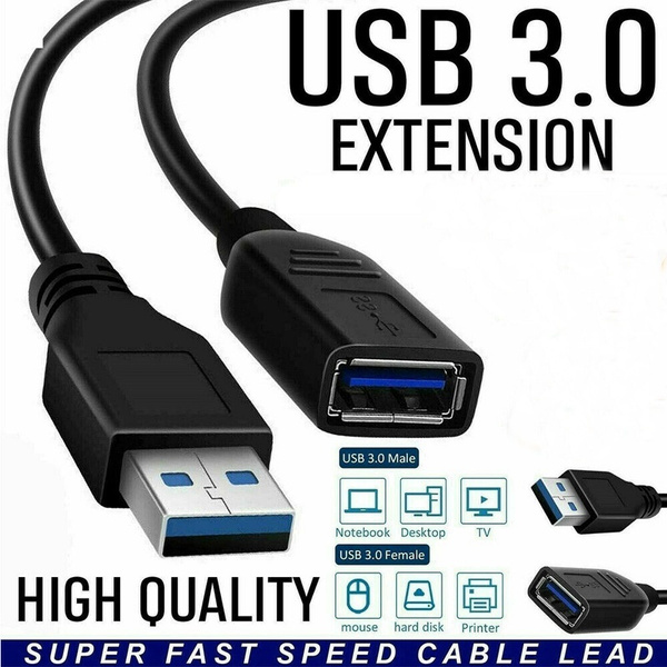 USB 3.0 Extension Cable Super Speed Type A Male to Female Extention ...