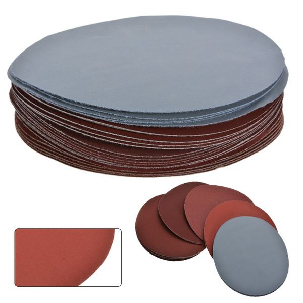 25pcs 6" 150mm Round Sanding Discs Polishing Pad Sander Paper Set 600 ...