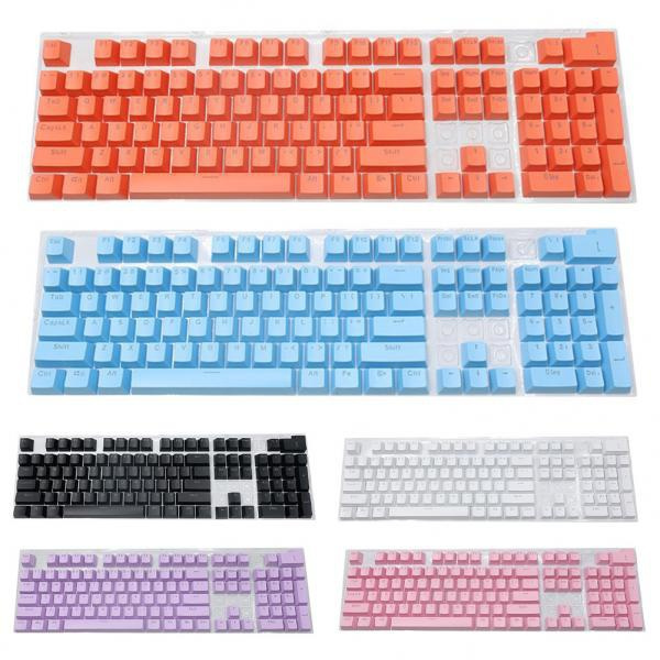 Fantastic 104Pcs/Set Universal Ergonomic Backlit Key Cap Keycaps for ...