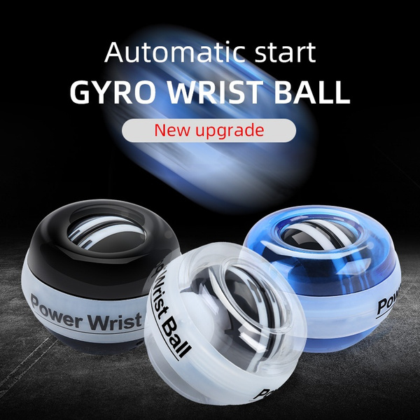 Gyro Wrist Exercise Ball Arm Strengthener Essential Auto-start Power ...