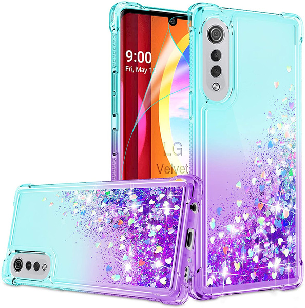 LG Velvet Case, LG Velvet 5G Phone Case with HD Screen Protector for ...