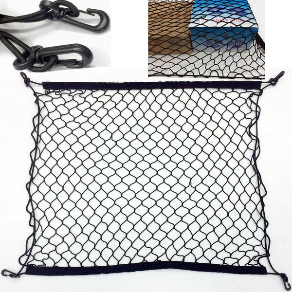 New Elastic Floor Car Boot Net Cargo Storage Organiser Mesh Netting Van ...